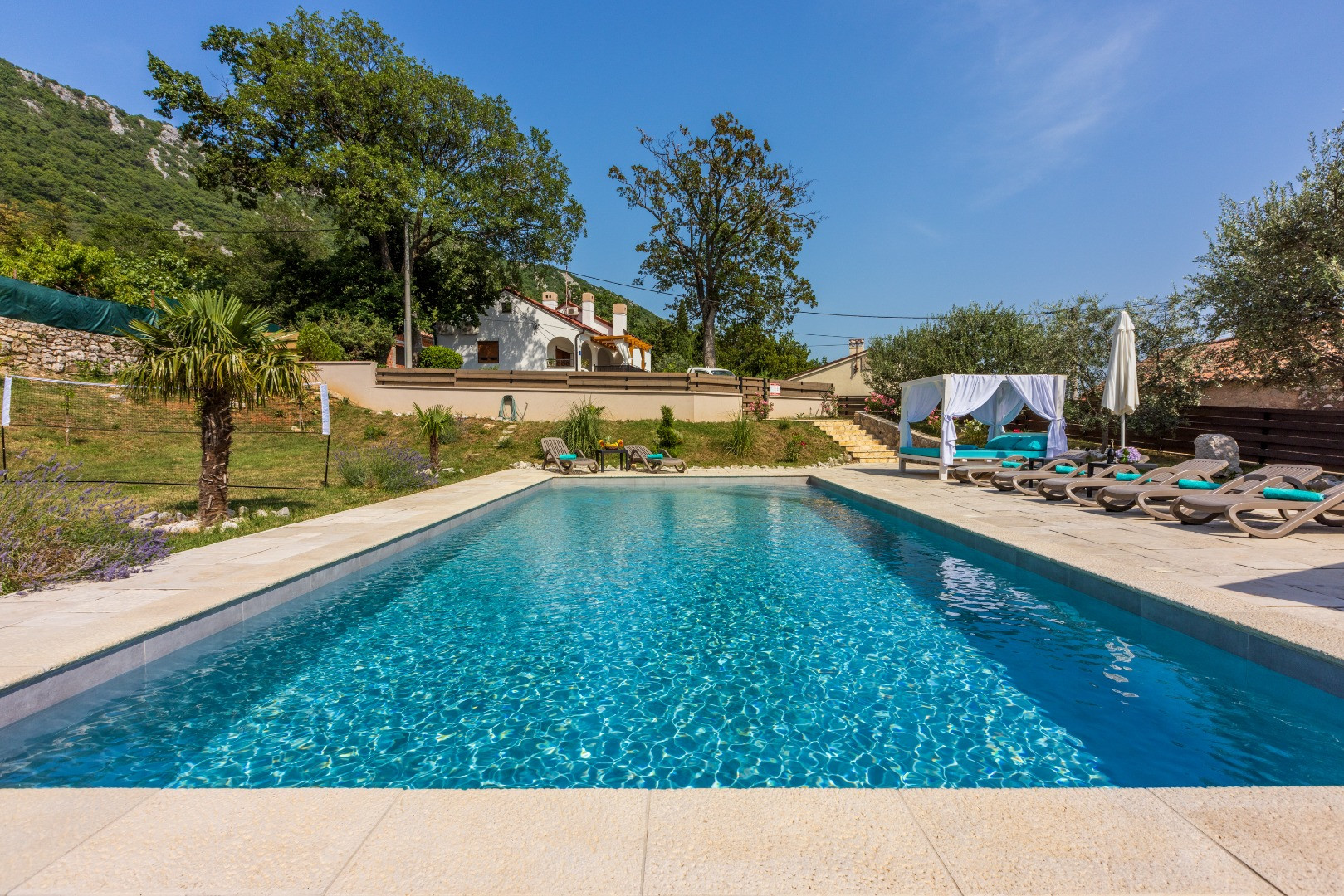 Villa Valentina with a pool in Bribir, Croatia